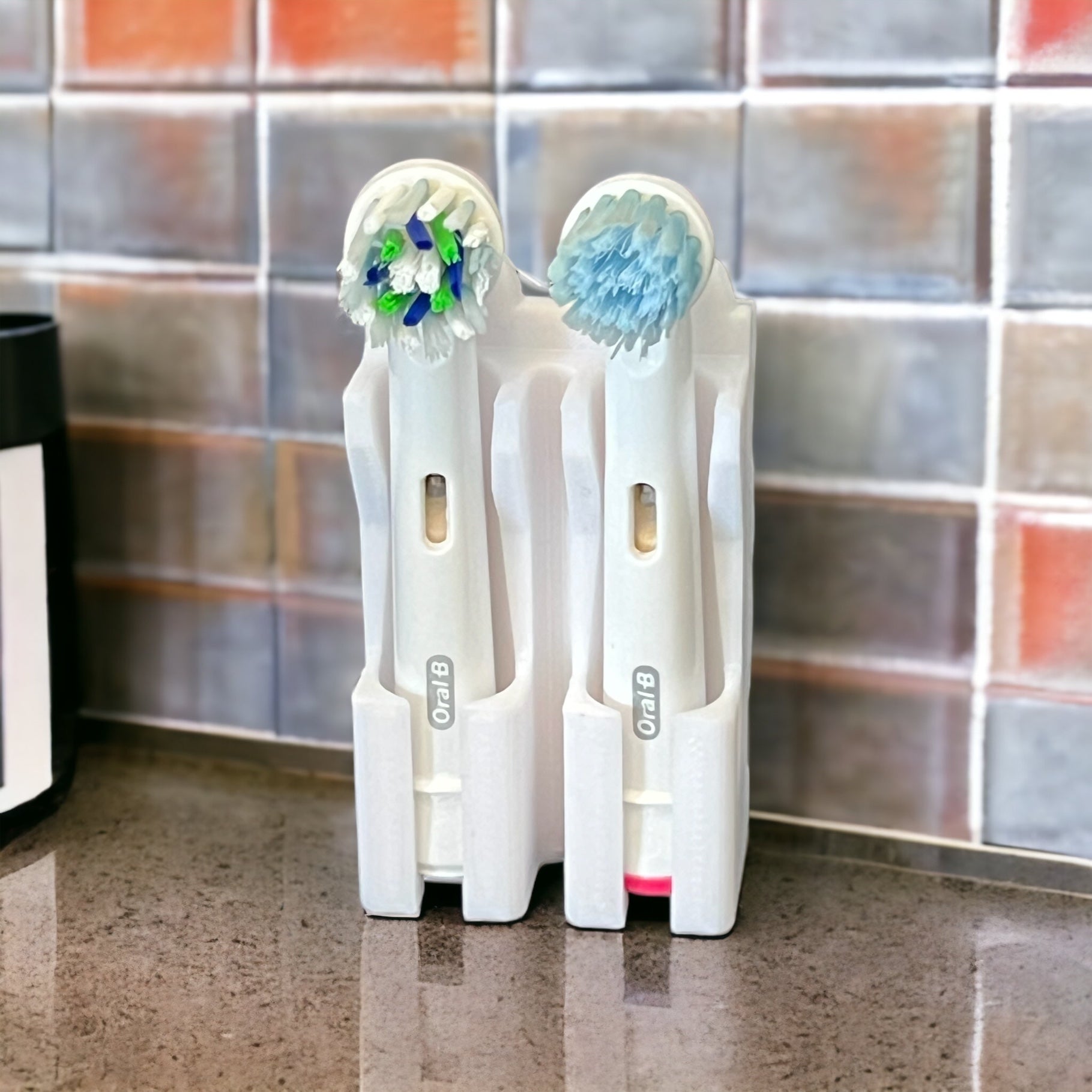 Electric Toothbrush Head Holder – 3D Deco
